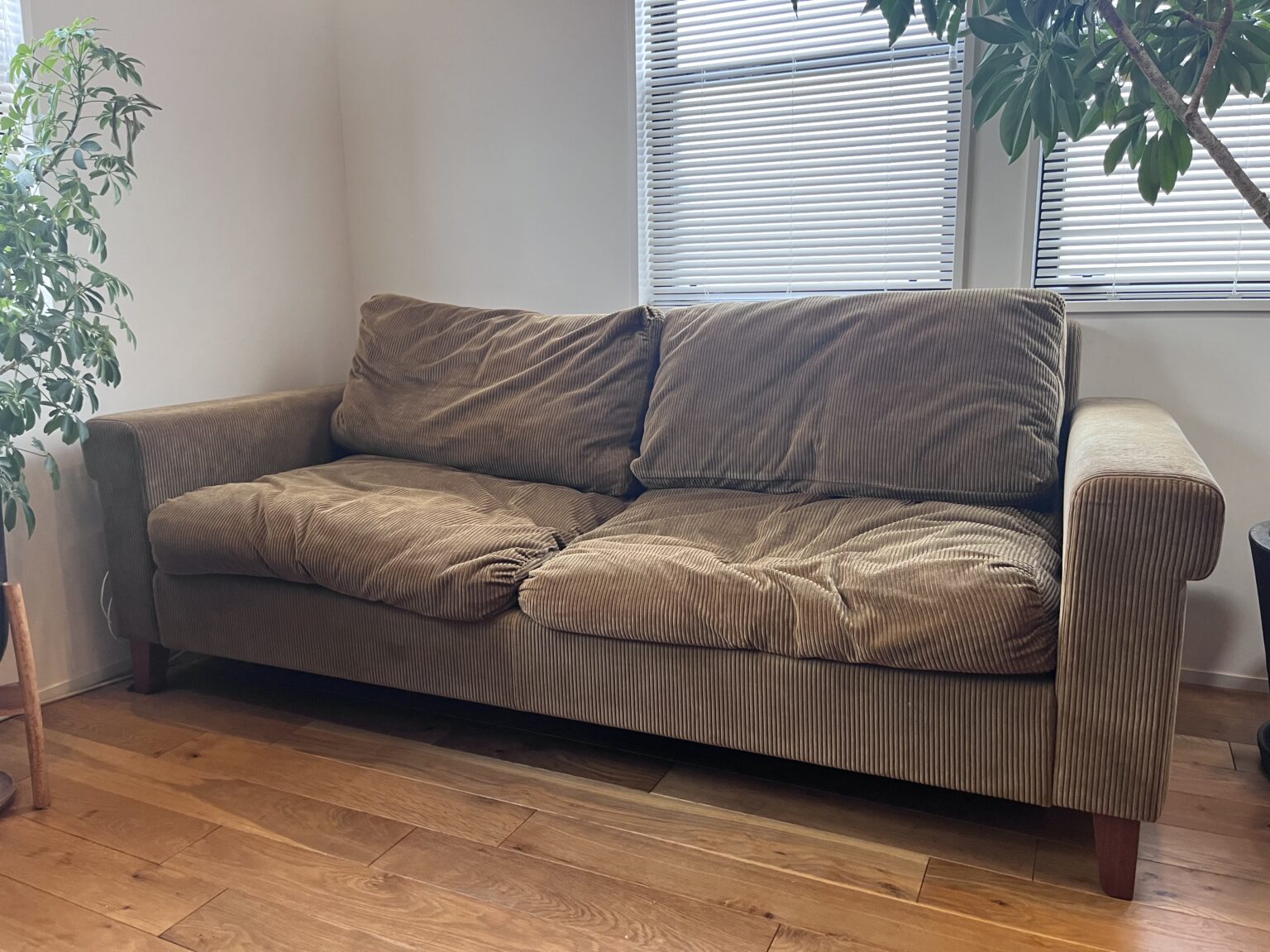 【購入から二年】TRUCKのFKソファ2年使ったリアルな感想／経年変化・へたり／似てるソファをご紹介 | 中古戸建を買ってリノベーションのすすめ